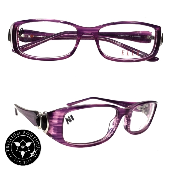 Elle | Accessories | Elle Womens El 338 Pu Glasses Frames New | Poshmark